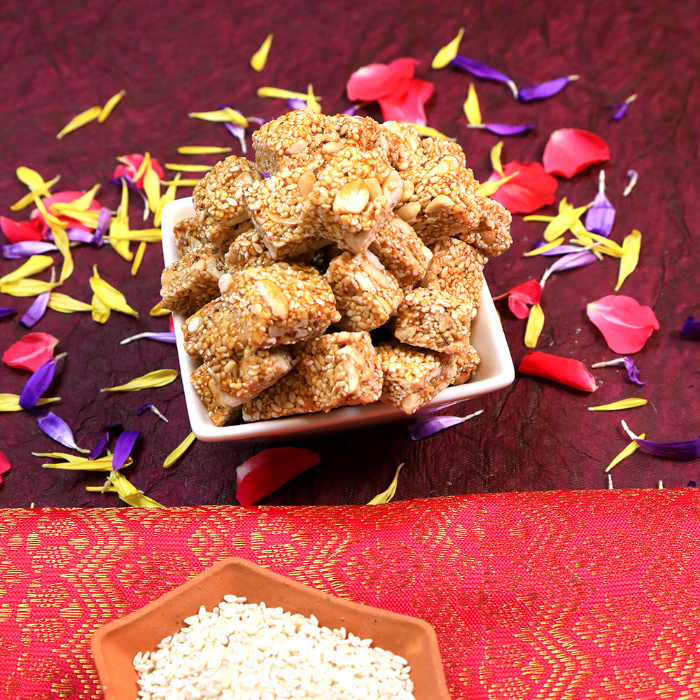 Thill chekki minis 200gms – Olive Mithai Shop
