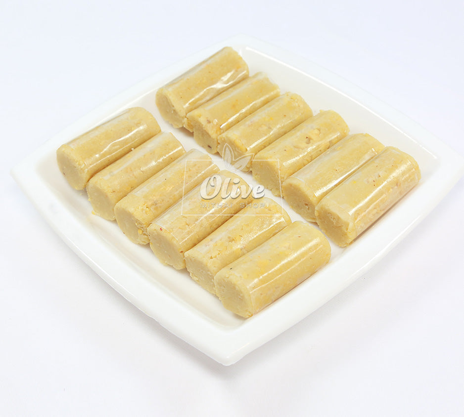 Kaju Butter Scotch Roll – Olive Mithai Shop